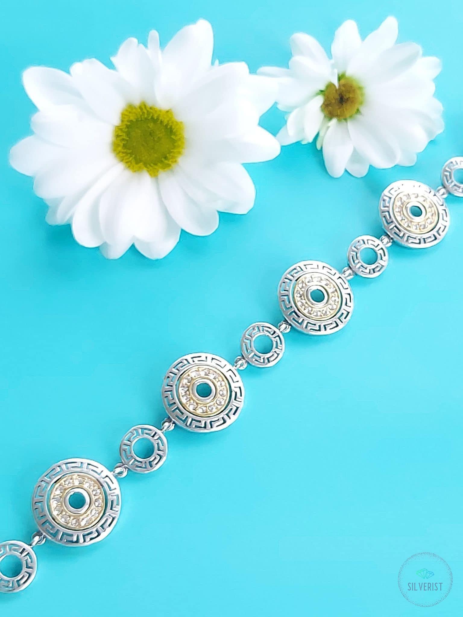 Greek style bracelet - SilveristUK